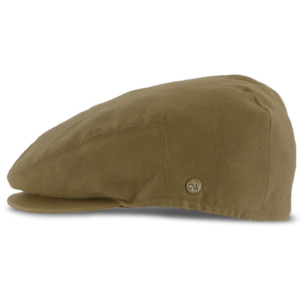 Get The Sportsman Tan Linen Ivy Cap by Walrus Hats - Best Quality