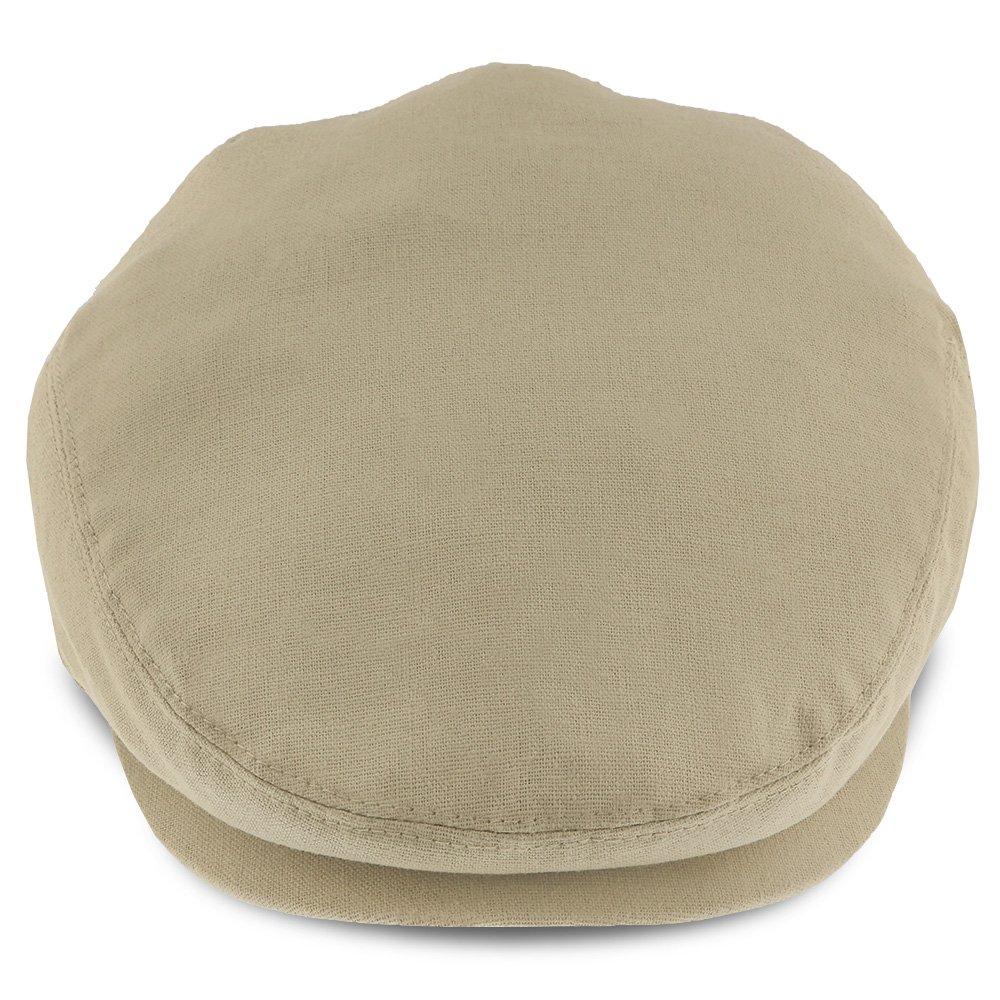 Get The Sportsman Tan Linen Ivy Cap by Walrus Hats - Best Quality